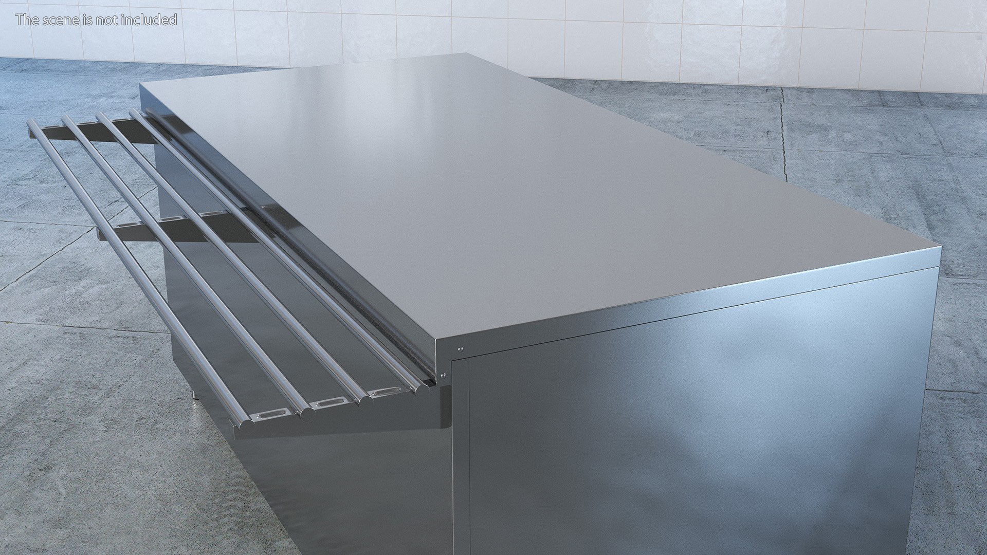 3D Model Table Self Service Line Element - TurboSquid 2059822