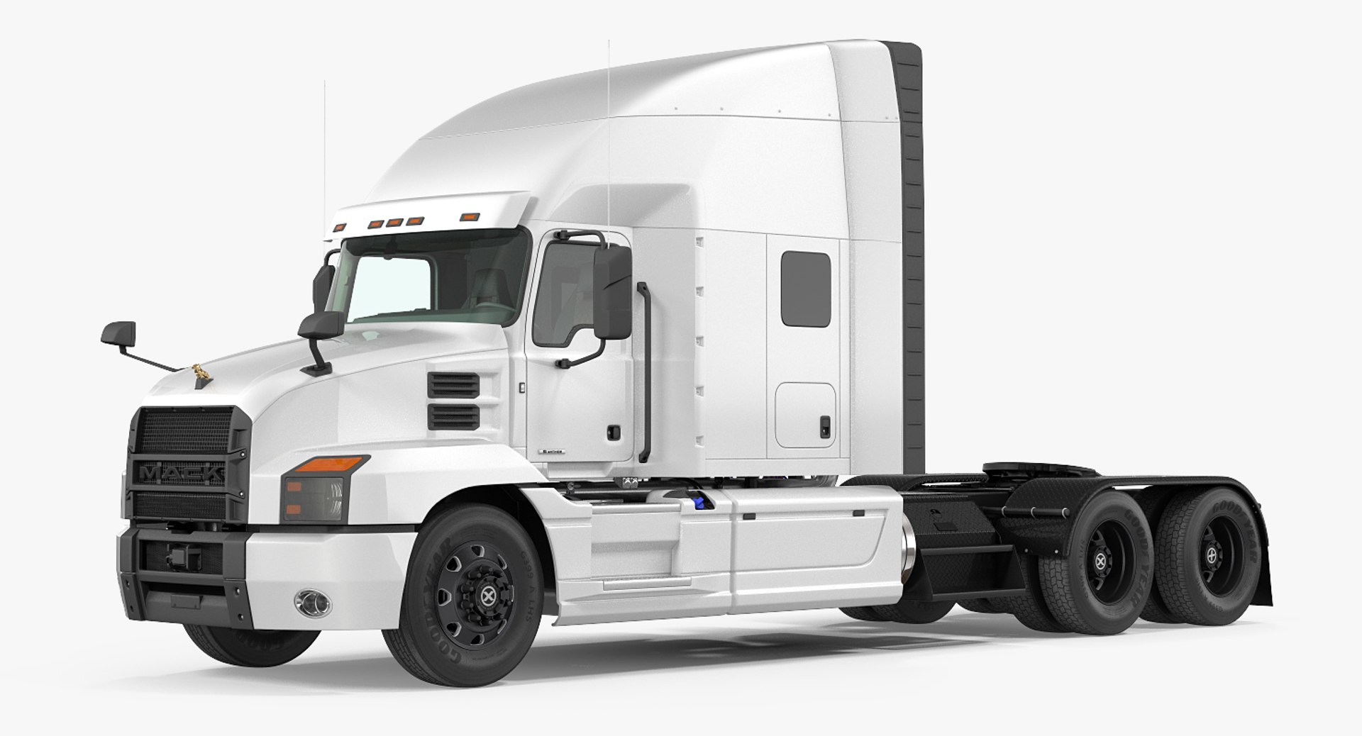 Mack anthem truck 2018 model - TurboSquid 1300232