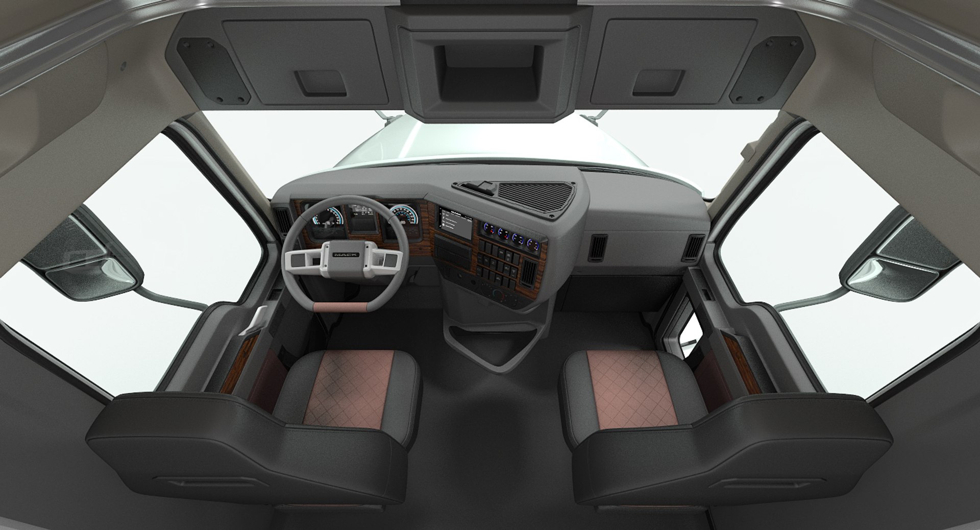 Mack anthem truck 2018 model - TurboSquid 1300232