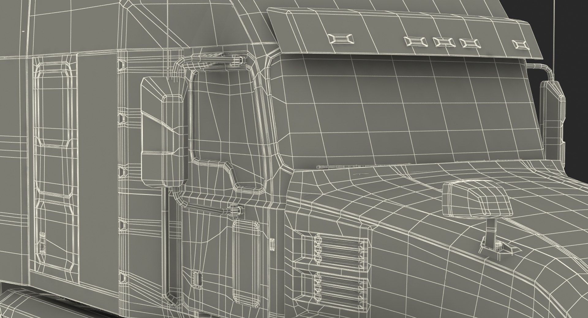 Mack anthem truck 2018 model - TurboSquid 1300232