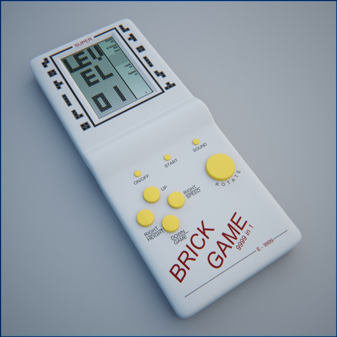 brick 90 tetris 3d max