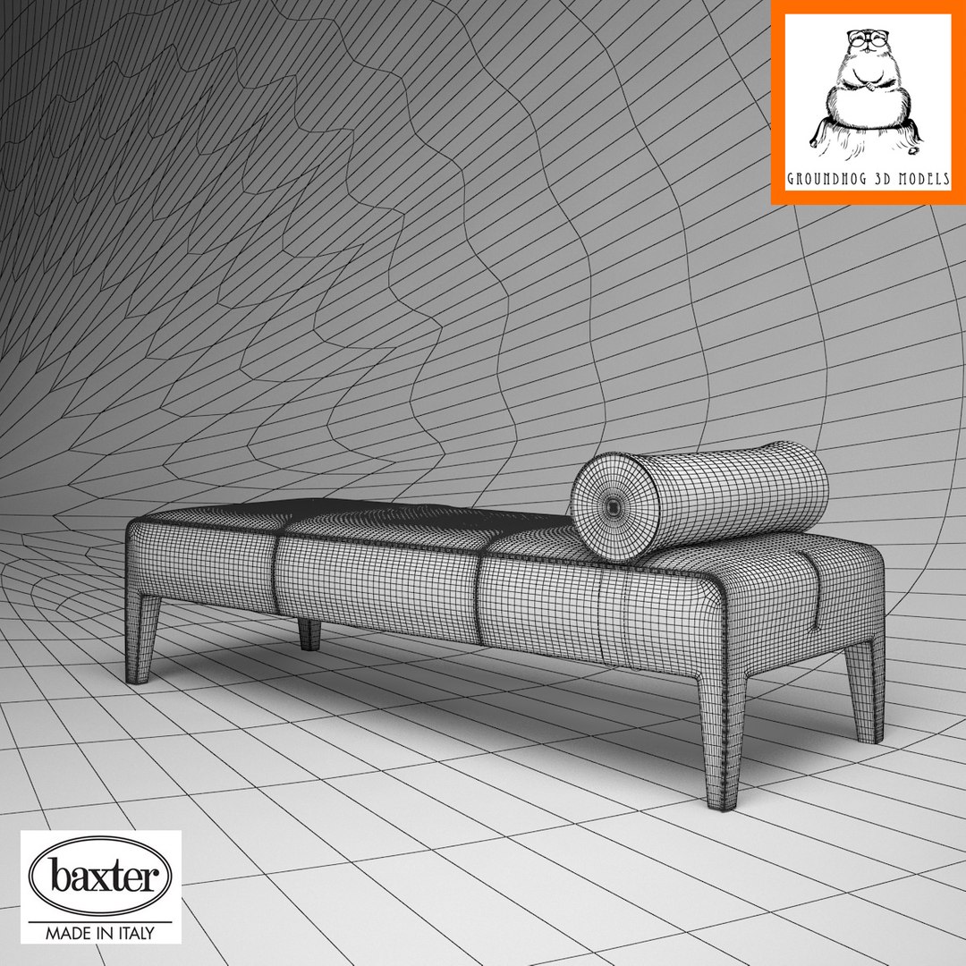 Groundhog Baxter Freud 3d Model