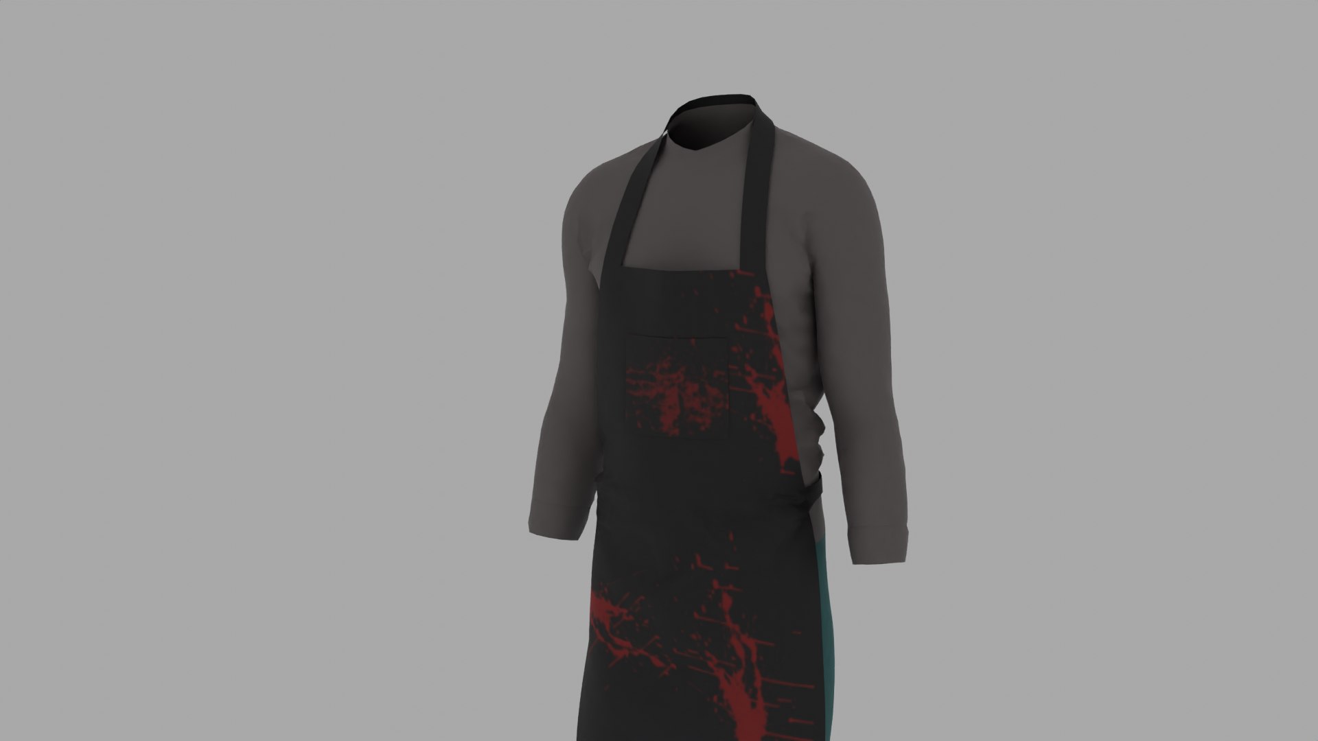 Butcher Costume 3D Model - TurboSquid 1973147