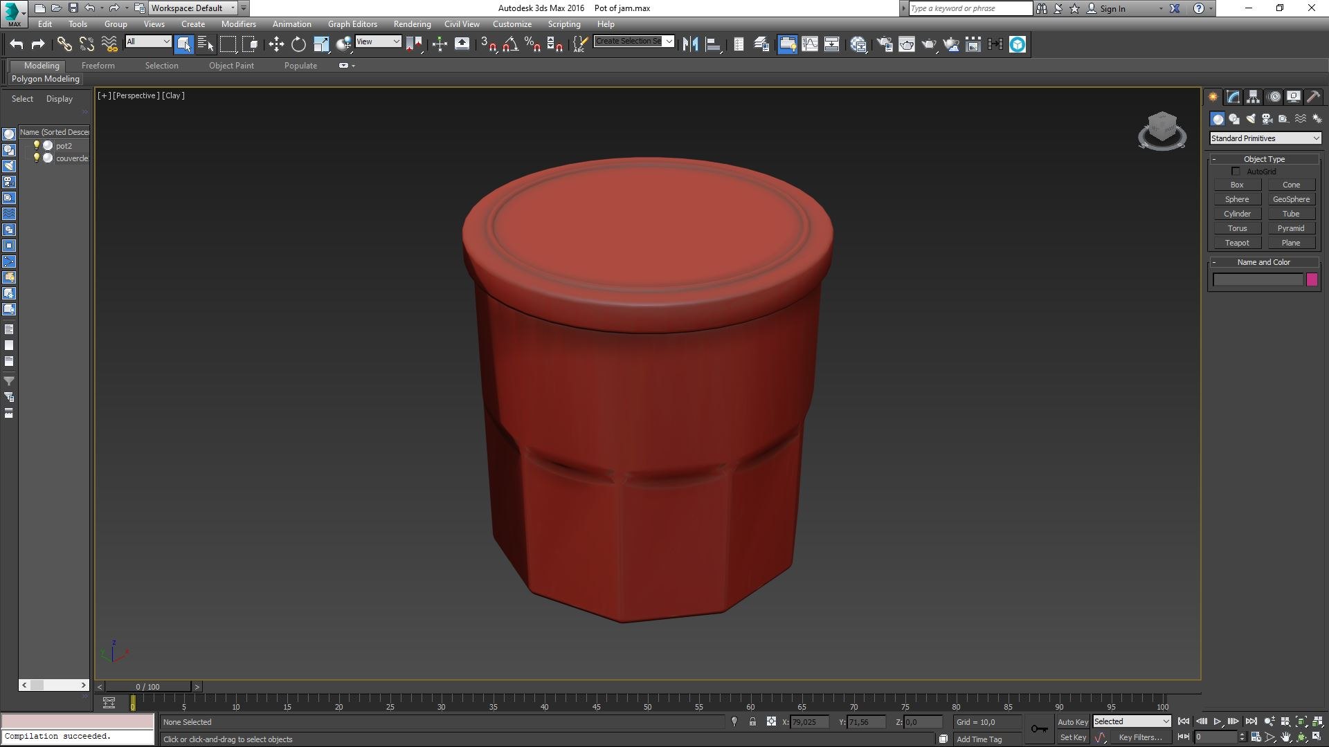 Pot Of Jam 3D Model - TurboSquid 2335968