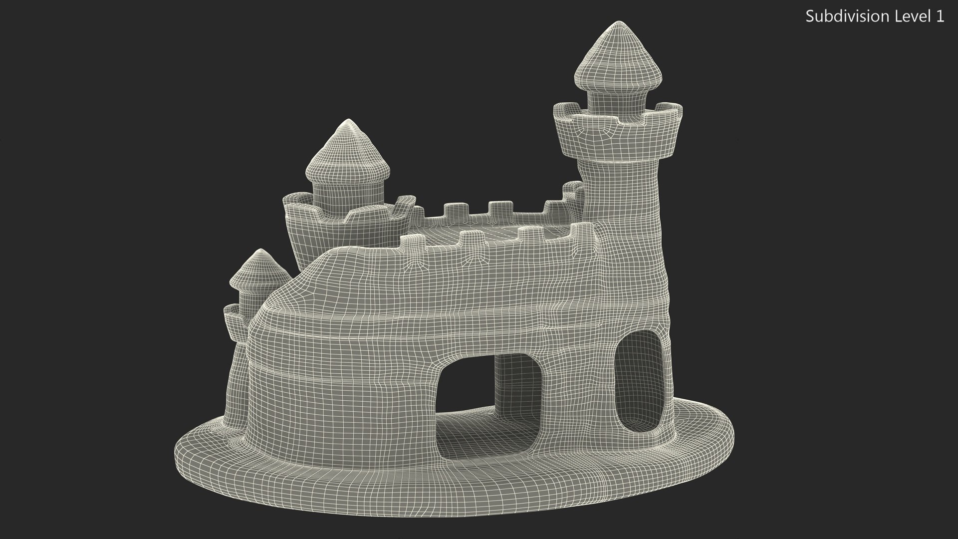 Castle Aquarium Decoration Model - TurboSquid 2101945
