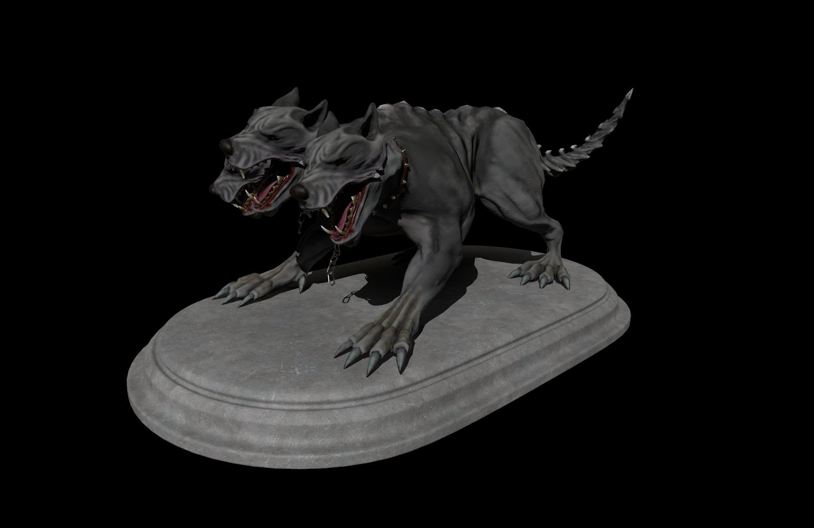Cerberus fantasy 3D model - TurboSquid 1303356
