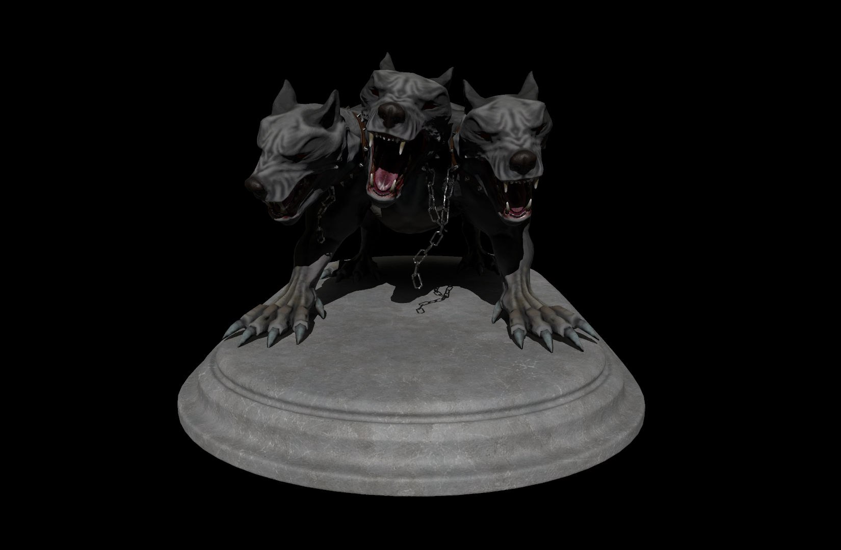 Cerberus fantasy 3D model - TurboSquid 1303356