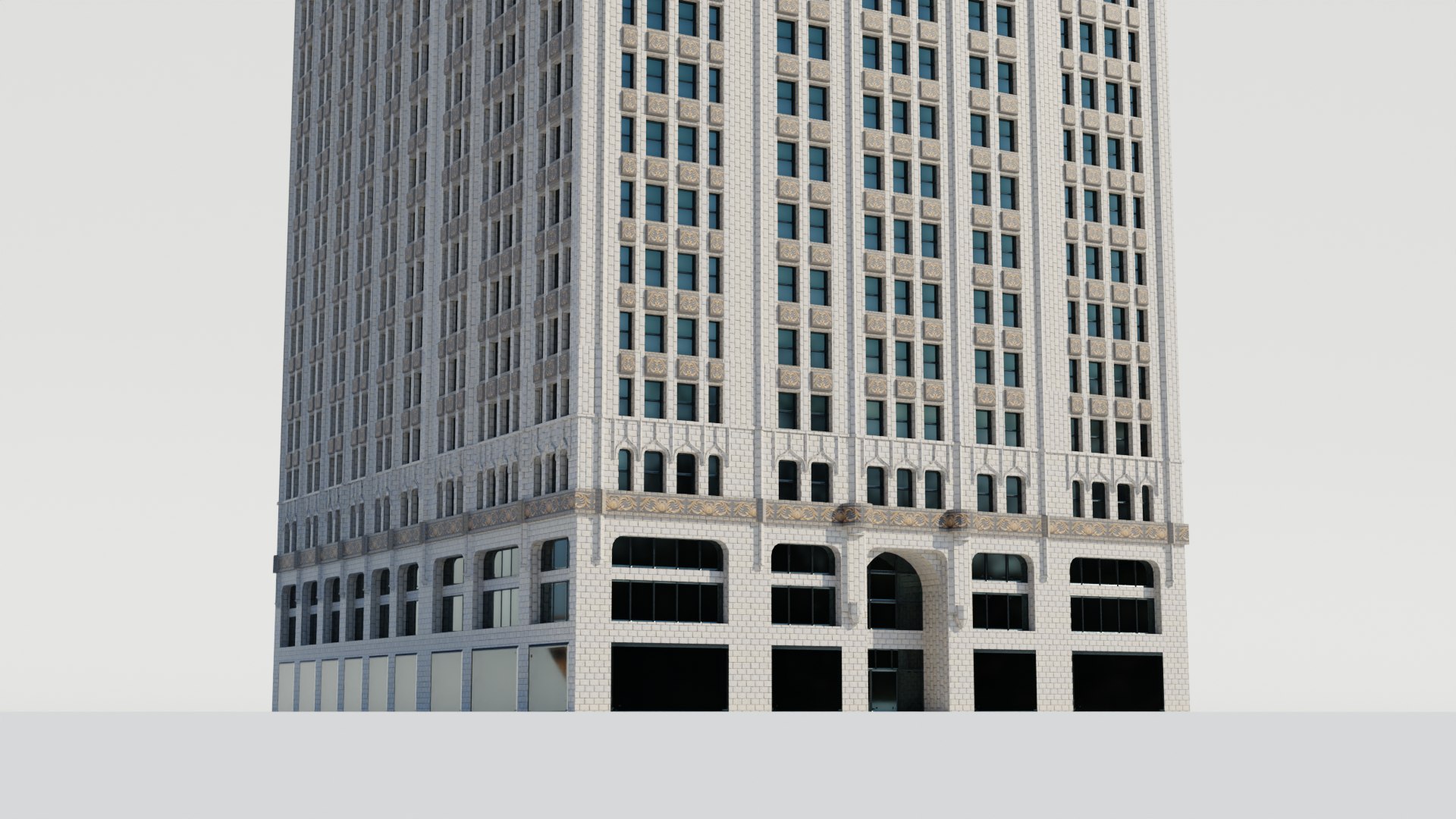 3D Model The Woolworth Building New York City - TurboSquid 1933697