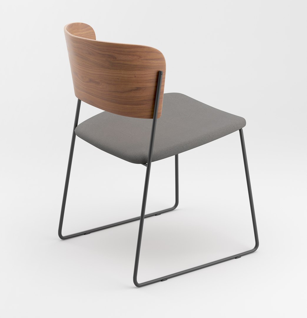 3D Arc Chair Model - TurboSquid 1486531
