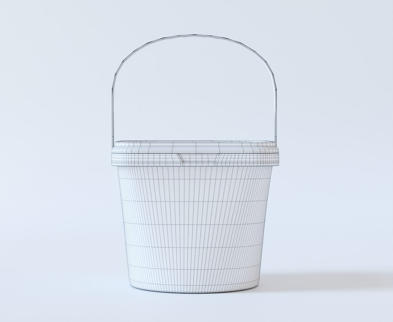 Square Paint Bucket 3D Model - TurboSquid 2343312