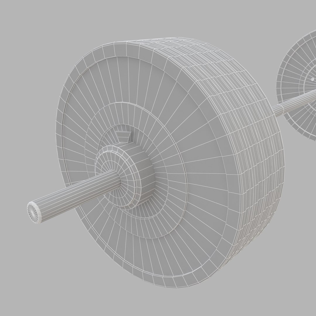 Barbell 2012 3d Model