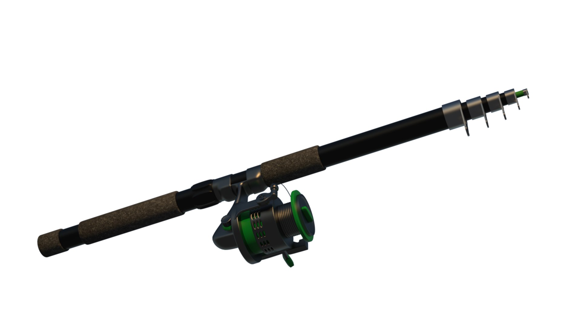 Fishing Rod 3D - TurboSquid 1464263