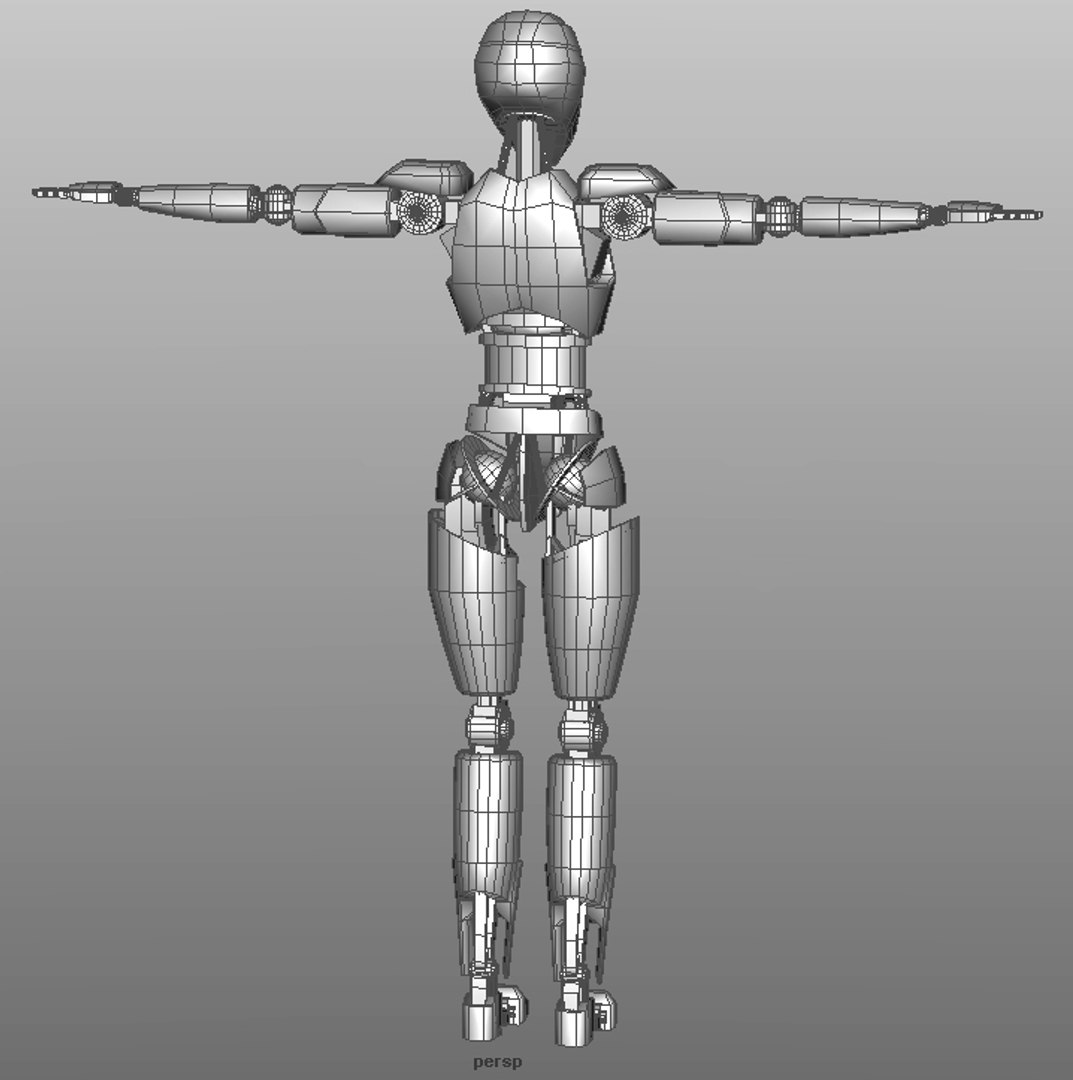 3D Police Rigged Model - TurboSquid 1199145