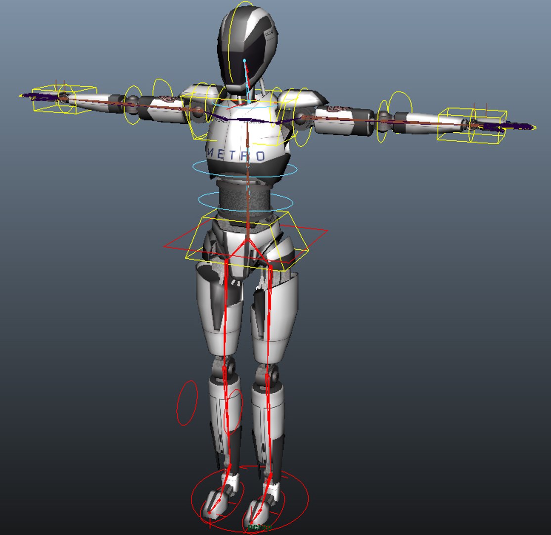 3D Police Rigged Model - TurboSquid 1199145