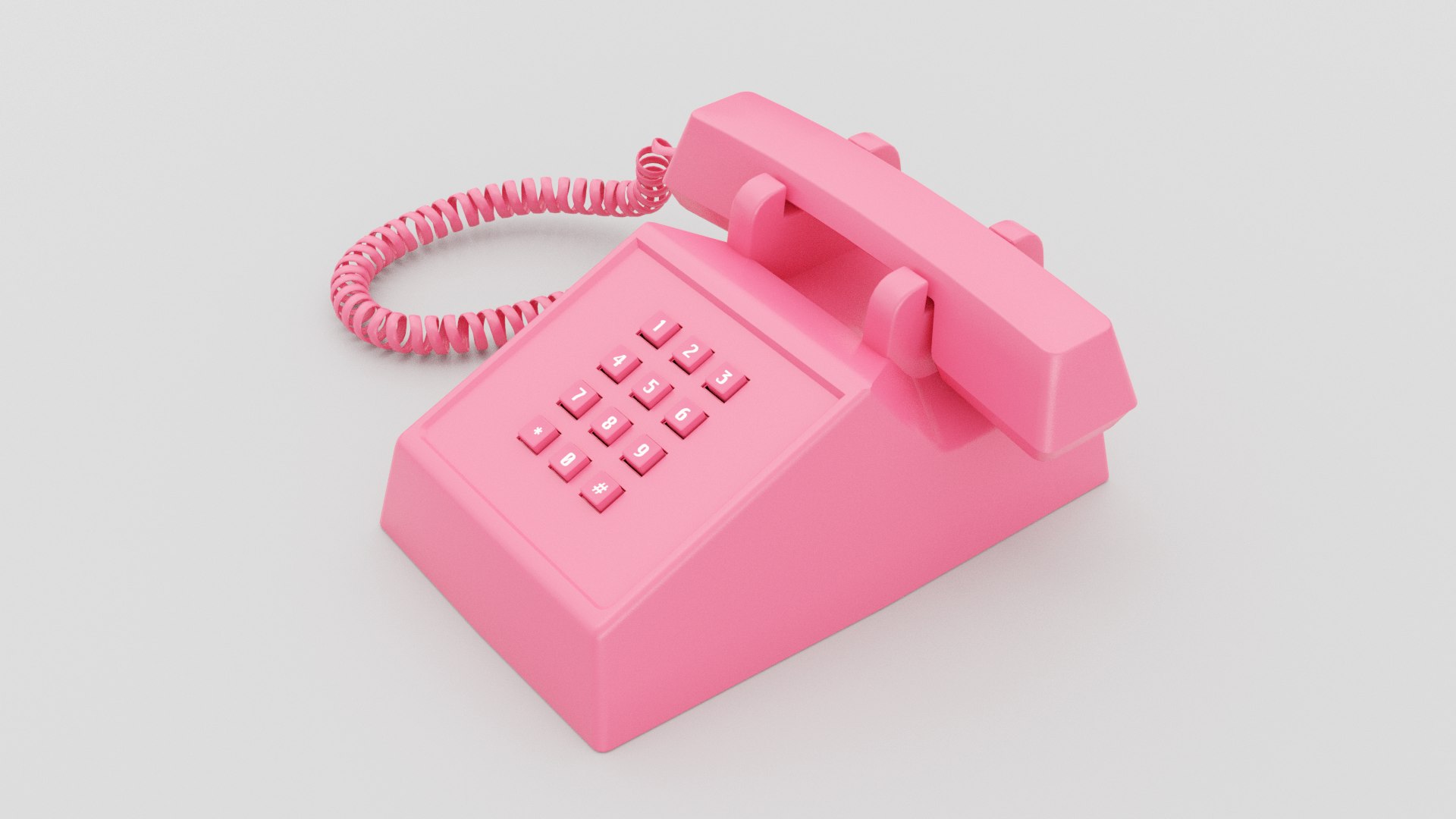 Western Phone 3D Model - TurboSquid 1448695