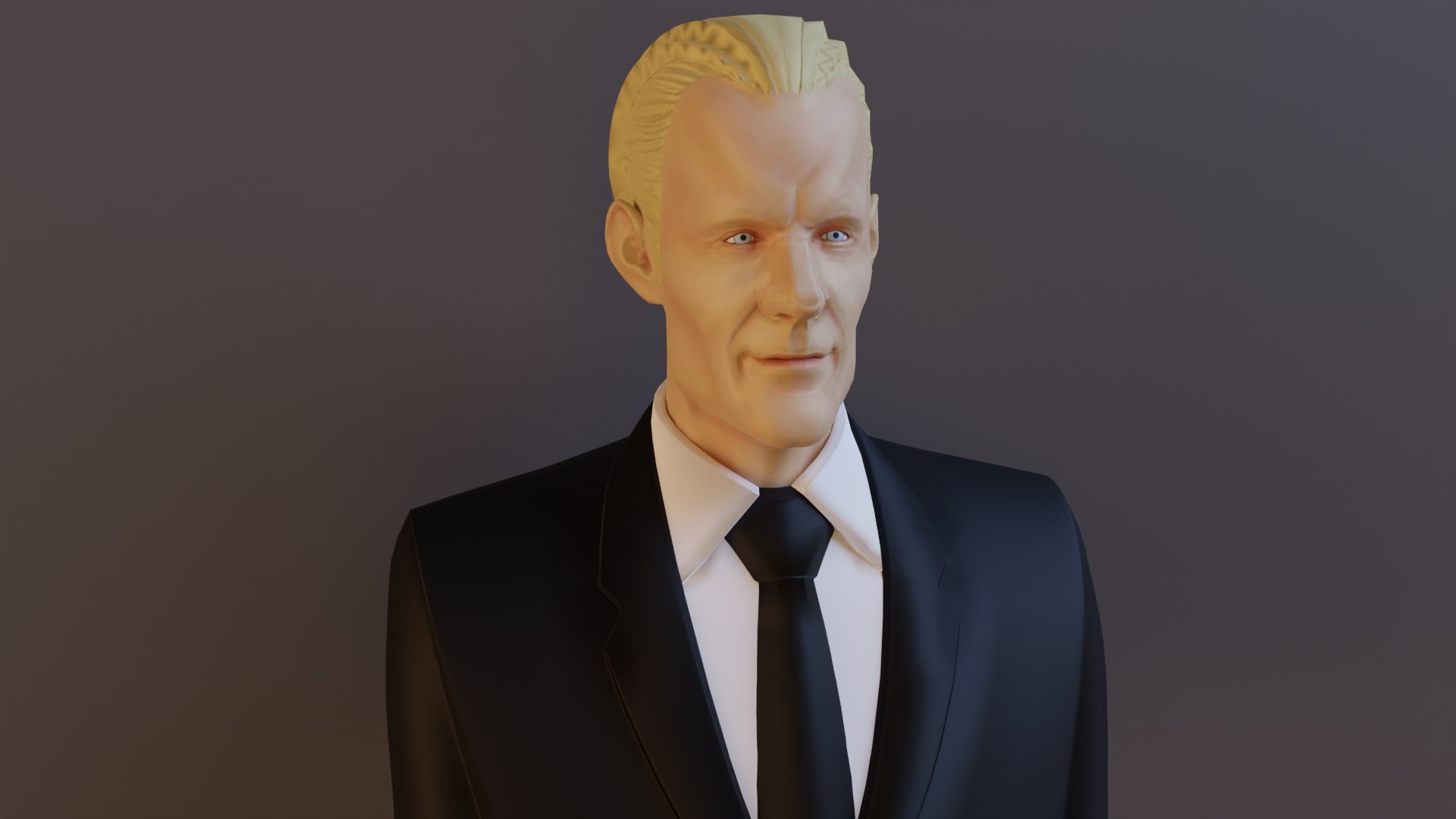 Max Headroom Vtuber Ready Full Rigged 3D - TurboSquid 1959807