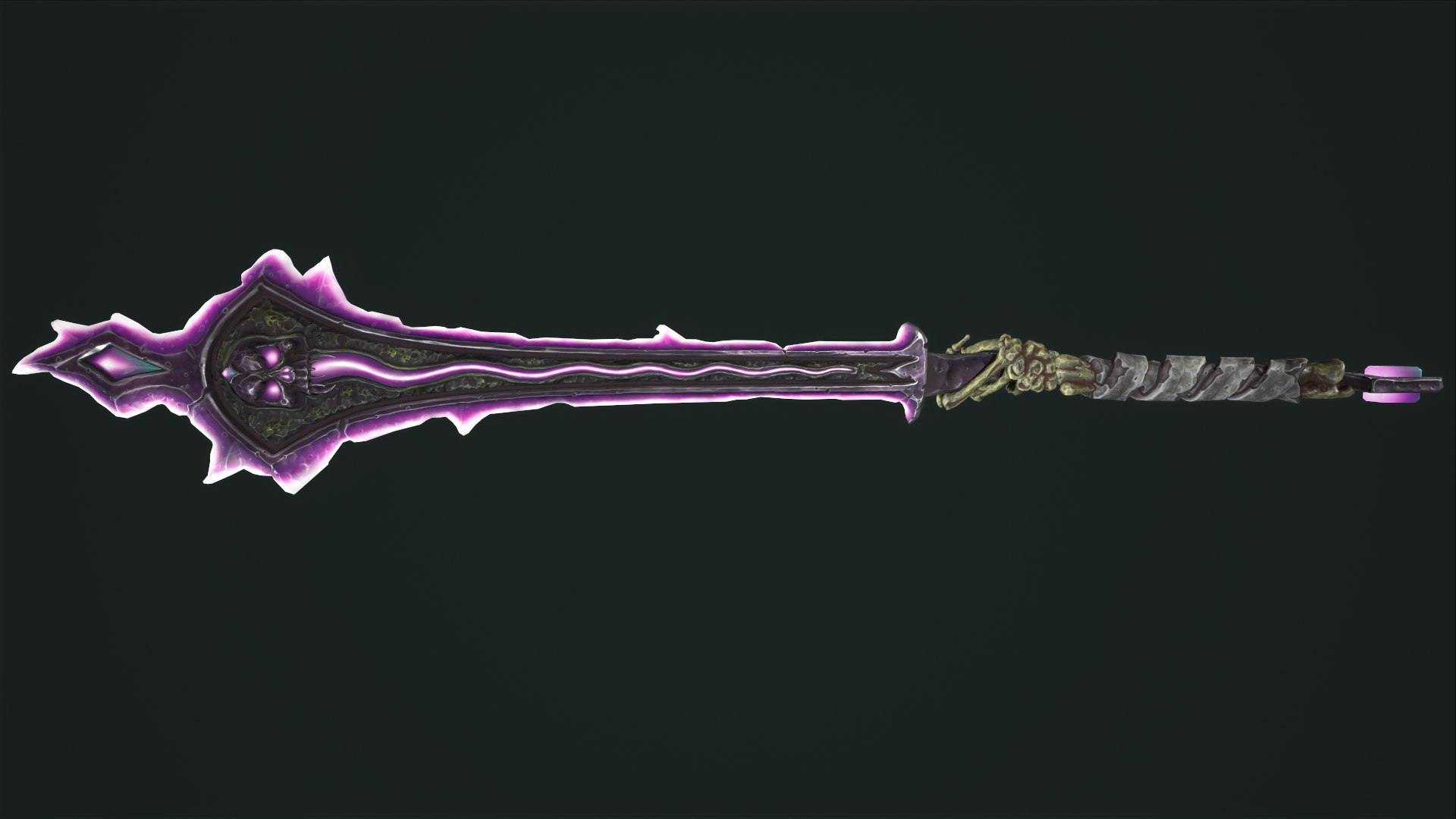 Undead Two Handed Sword 3D - TurboSquid 1950088