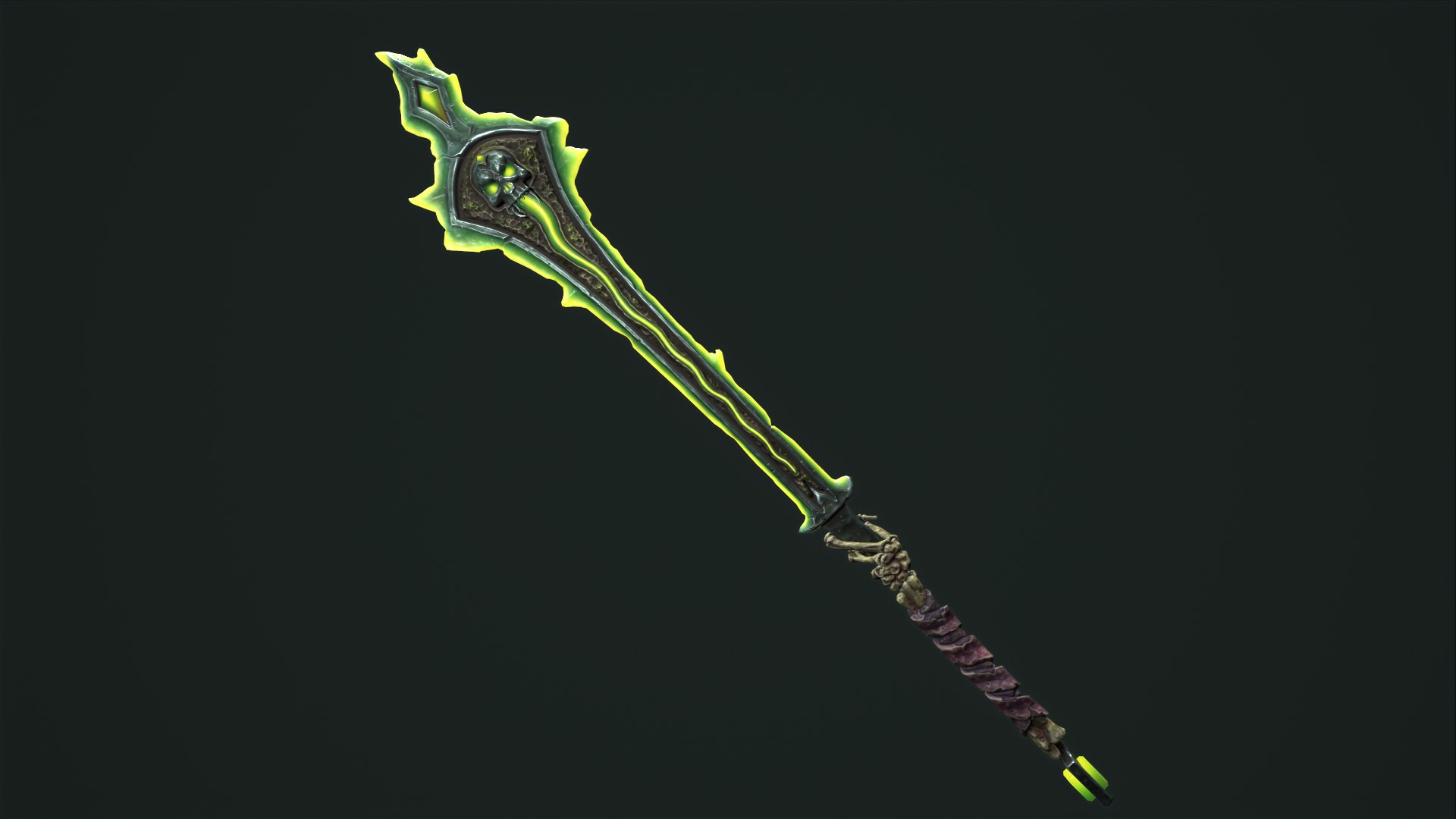 Undead Two Handed Sword 3D - TurboSquid 1950088
