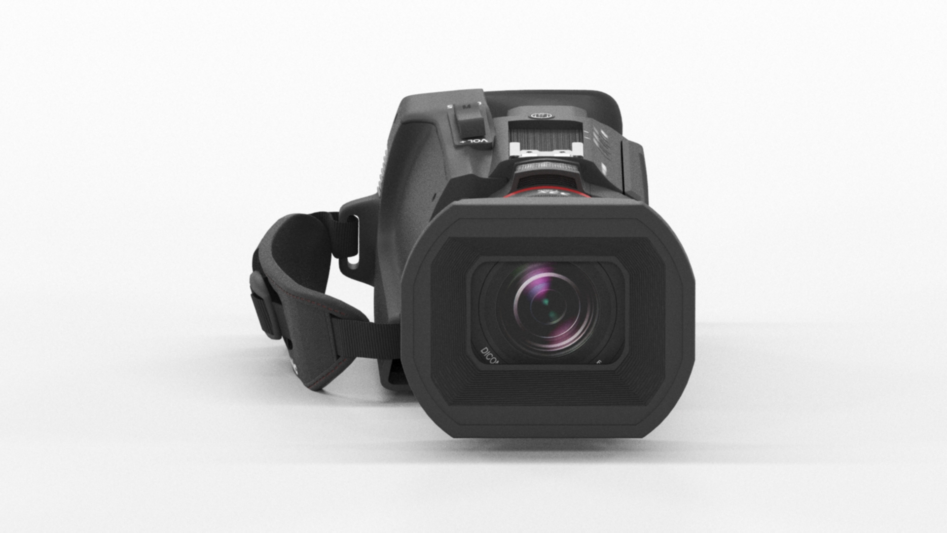 Panasonic HC-X1500E Lightest 4K Professional Camcorders 3D Model ...