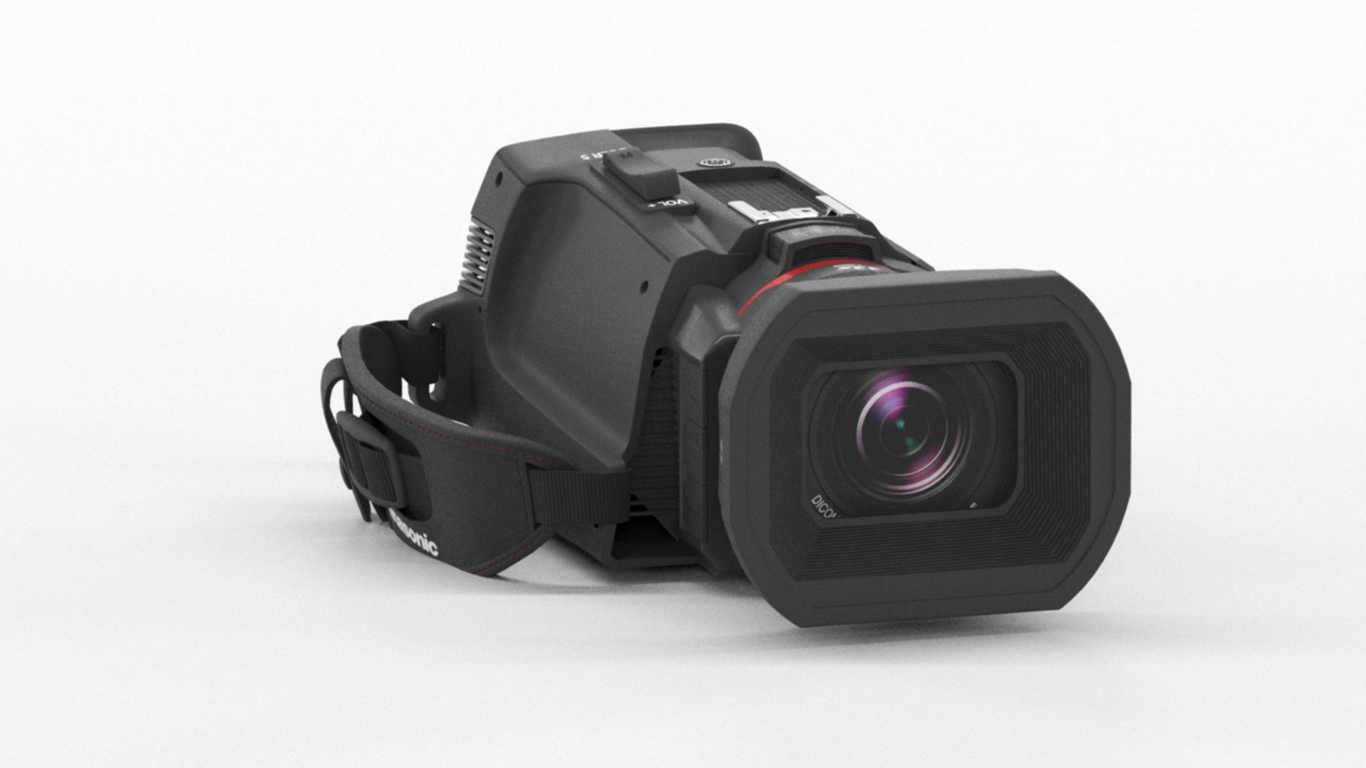 Panasonic HC-X1500E Lightest 4K Professional Camcorders 3D Model ...