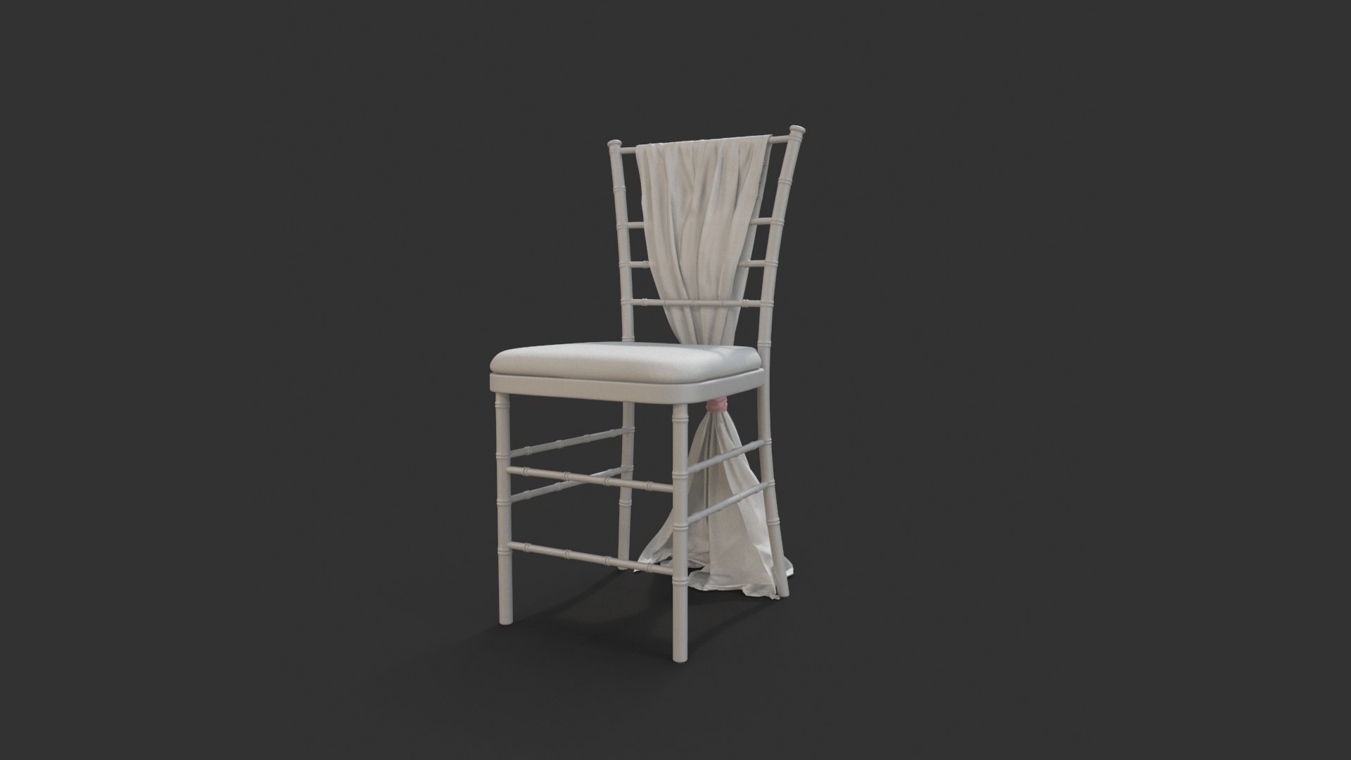 Event Chiavari Chairs White 3D Model - TurboSquid 1976271