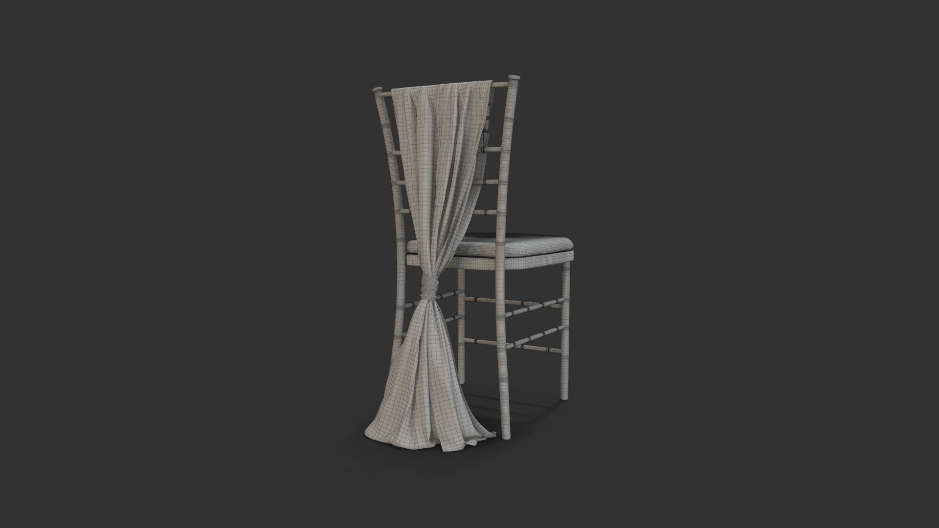 Event Chiavari Chairs White 3D Model - TurboSquid 1976271