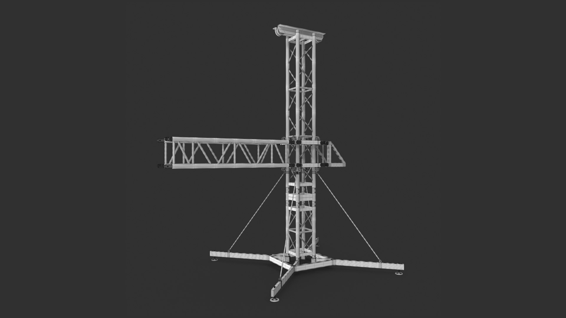 Truss 3D Model - TurboSquid 1219578