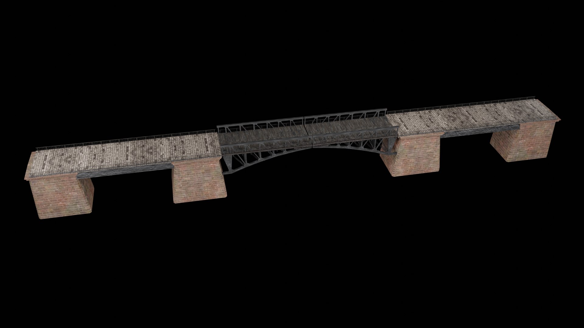 BASCULE BRIDGE PLATFORM AAA NEXT GEN PIER COLLECTION 3D model ...