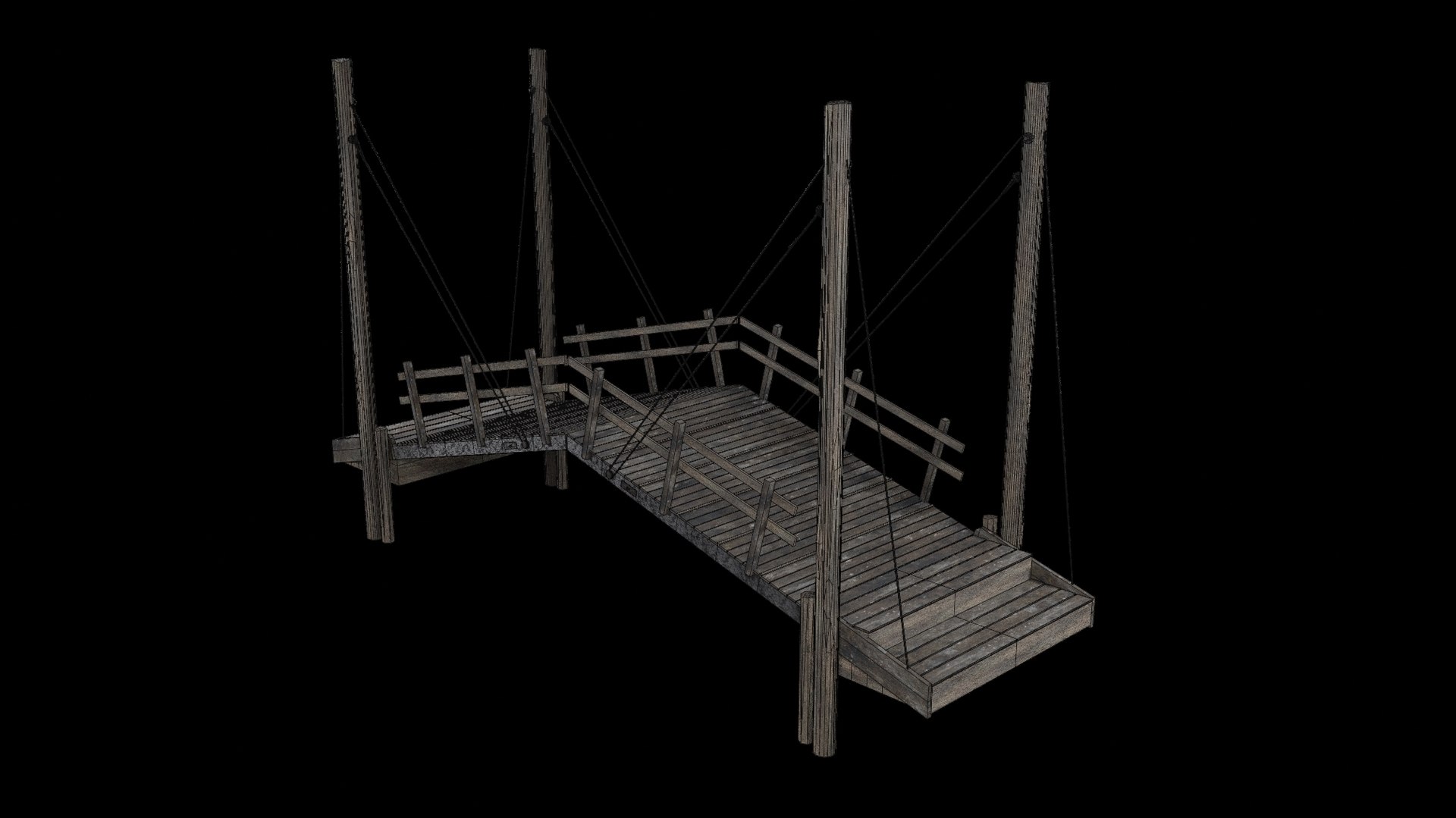 BASCULE BRIDGE PLATFORM AAA NEXT GEN PIER COLLECTION 3D Model ...