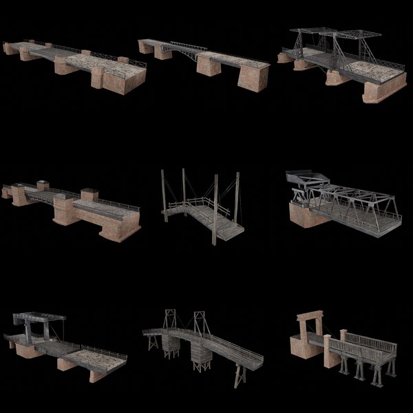 Movable Bridge 3D Models for Download | TurboSquid