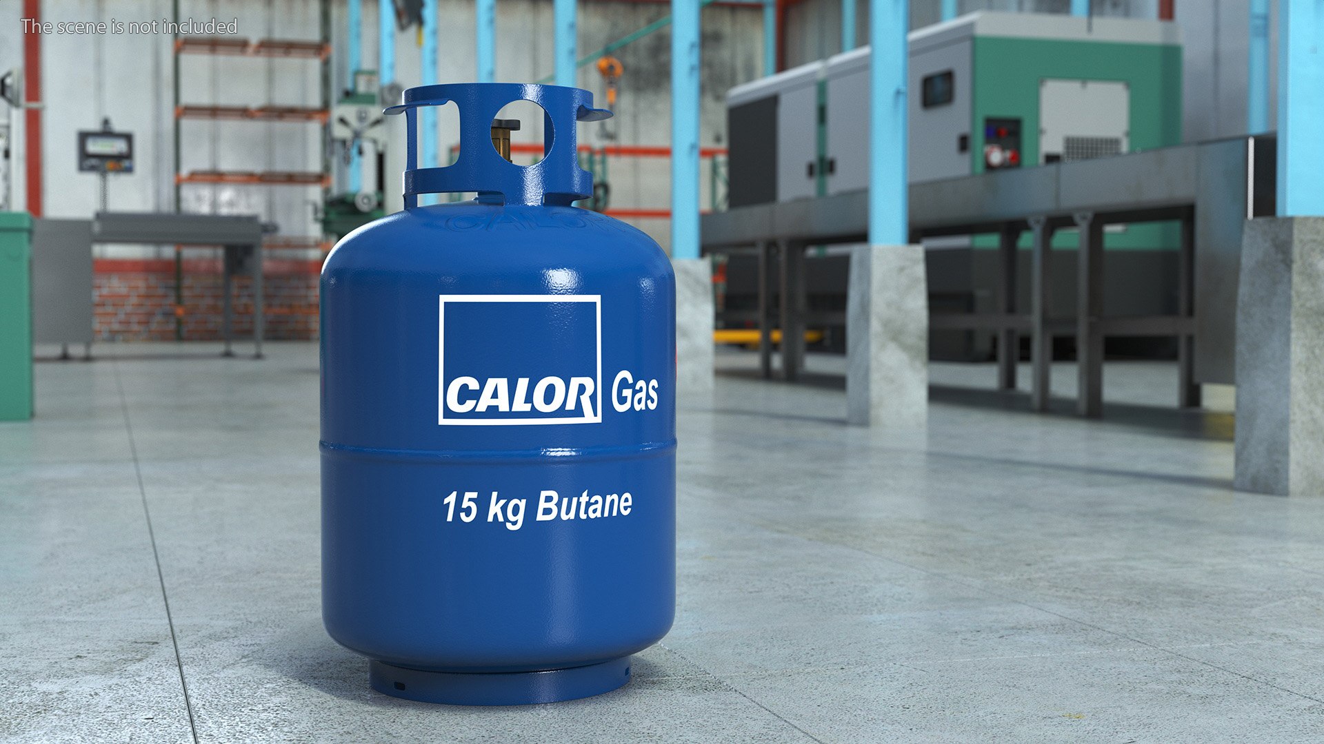 3D Model Propane Gas Cylinder Tank - TurboSquid 2267491