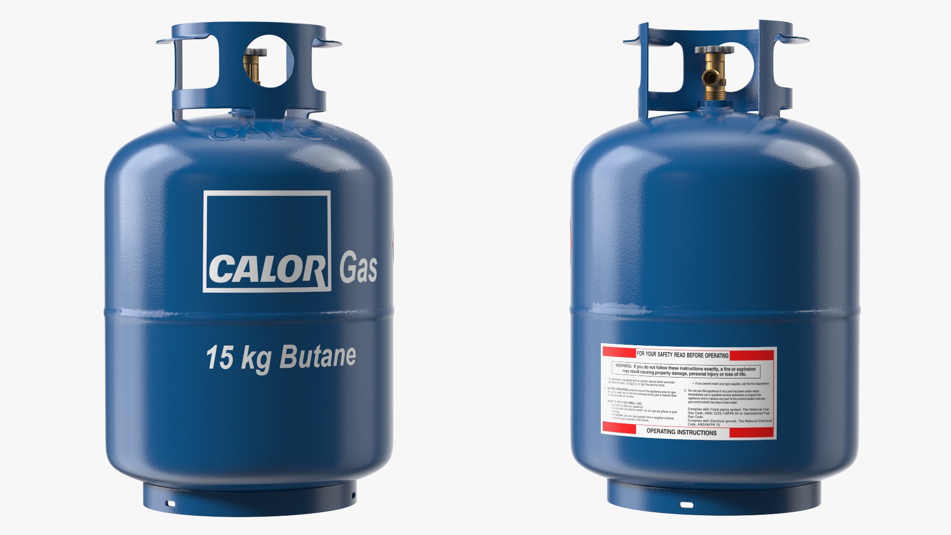 3D Model Propane Gas Cylinder Tank - TurboSquid 2267491