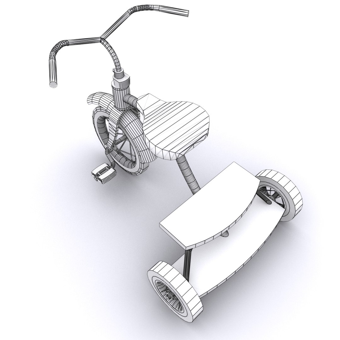 tricycle 3d model