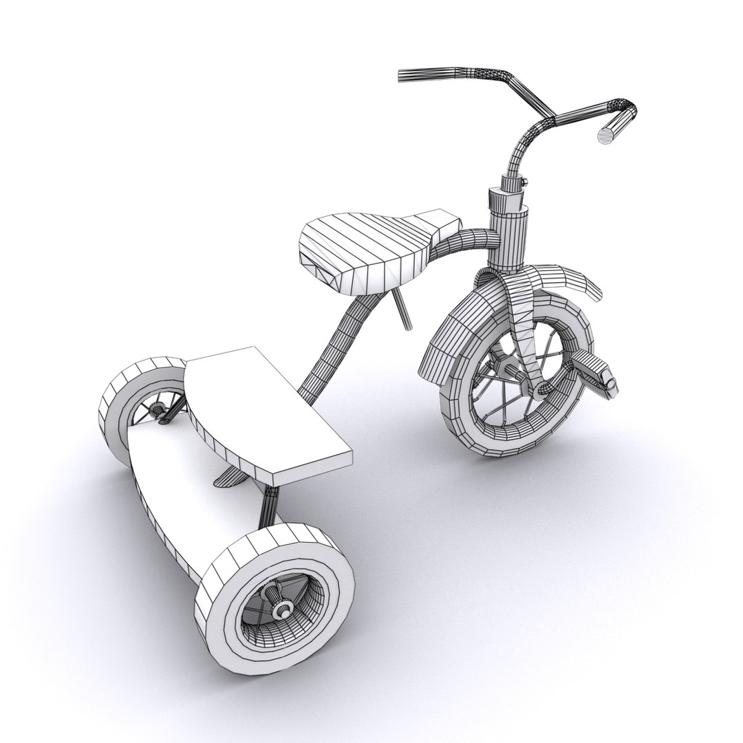tricycle 3d model
