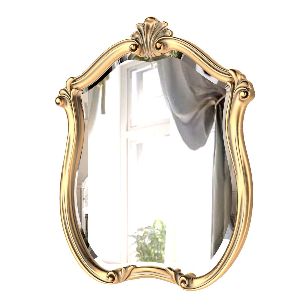 Classical Mirror 4 3D Model - TurboSquid 1916746