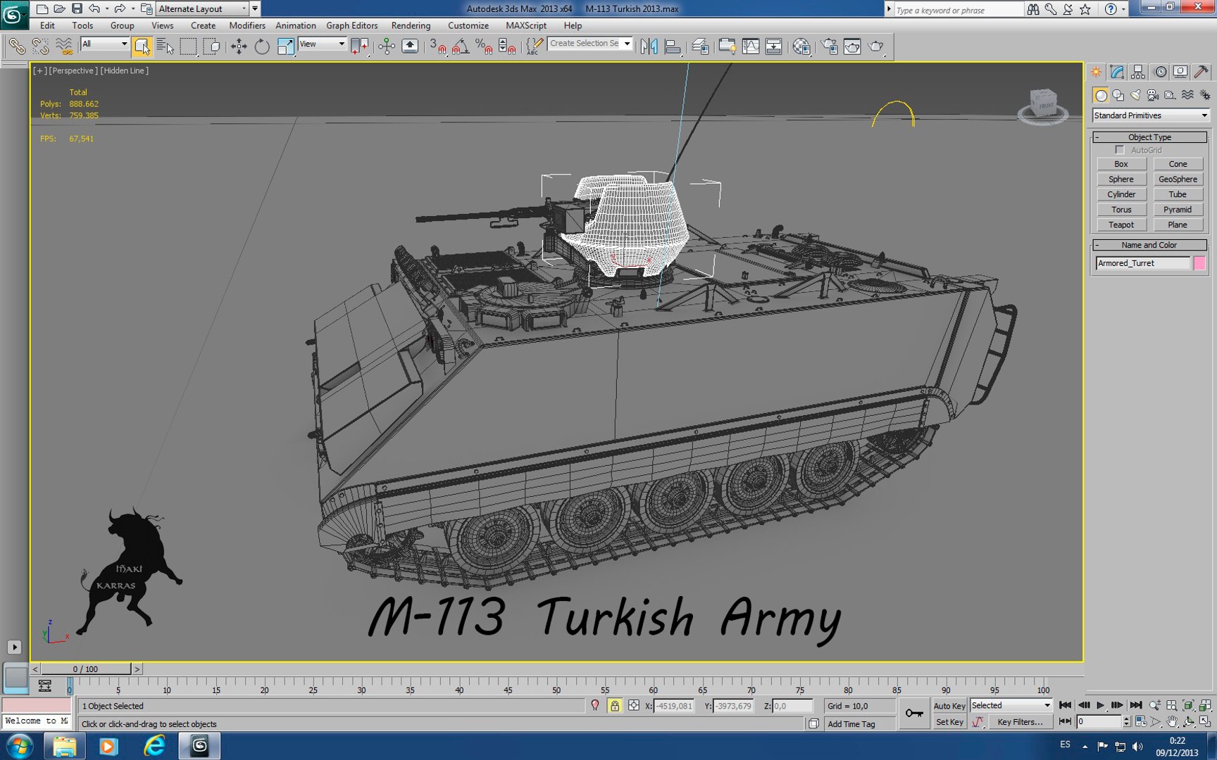 3d Turkish Army Version M-113