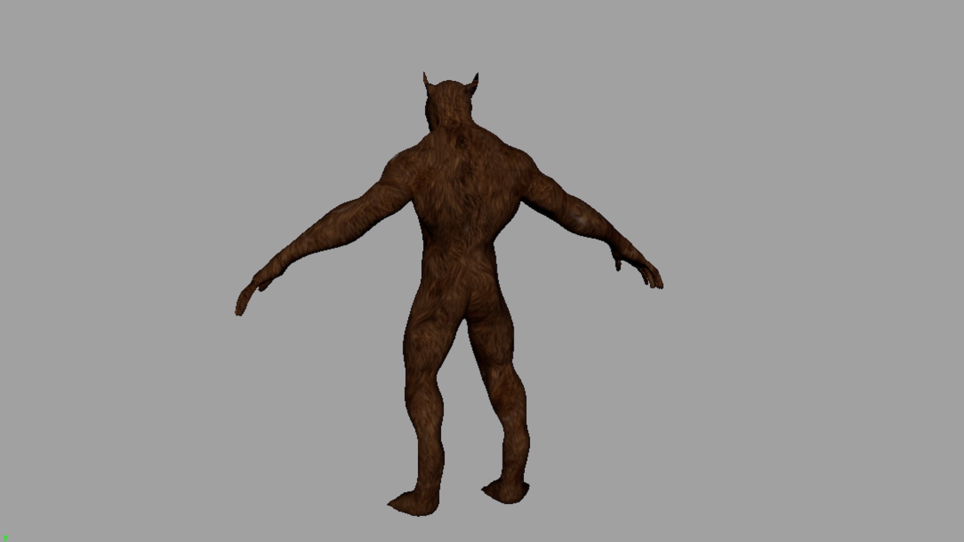 Wolf Man Model - TurboSquid 2223479