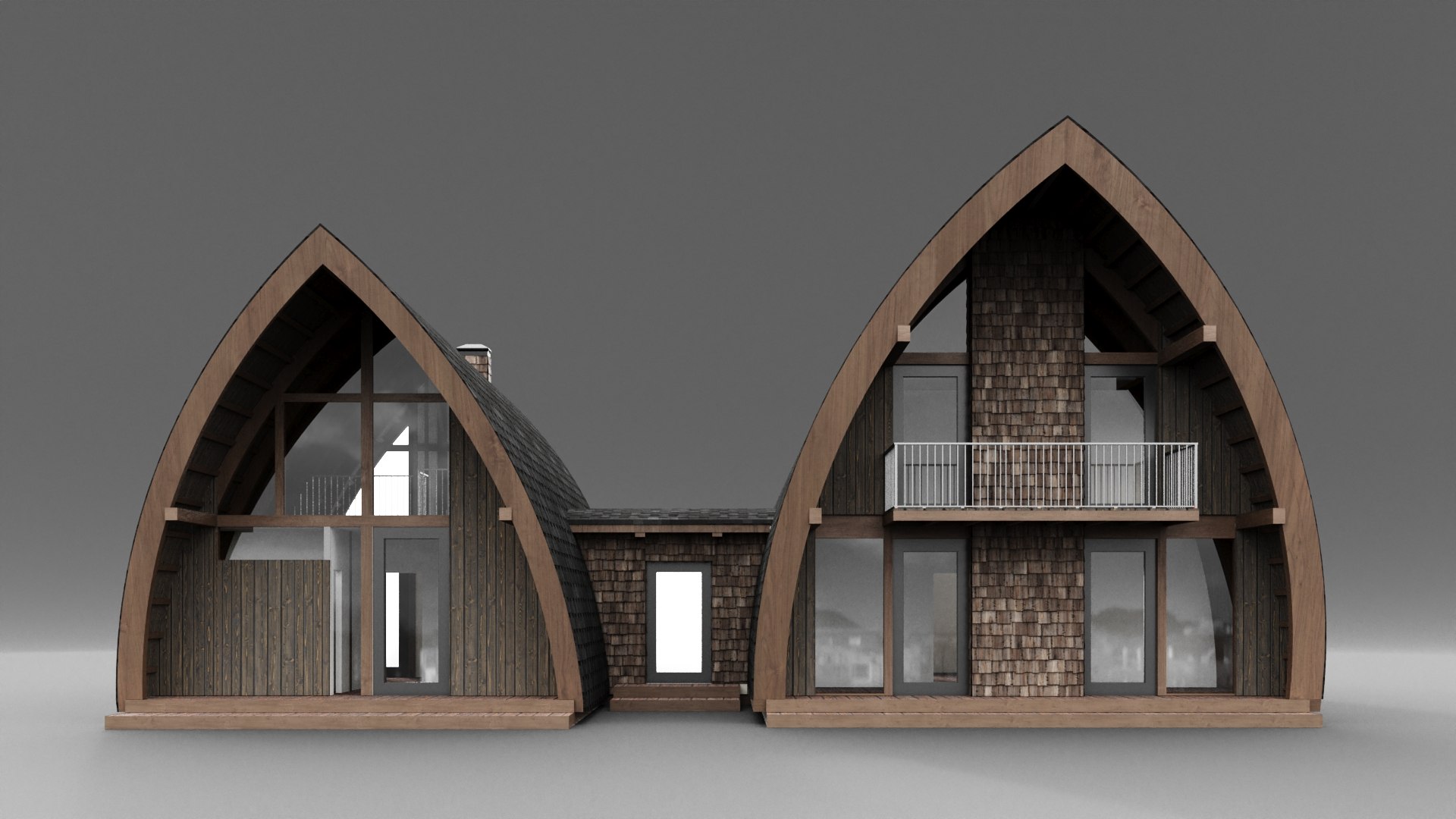 Cottage House 3D Model - TurboSquid 1665876