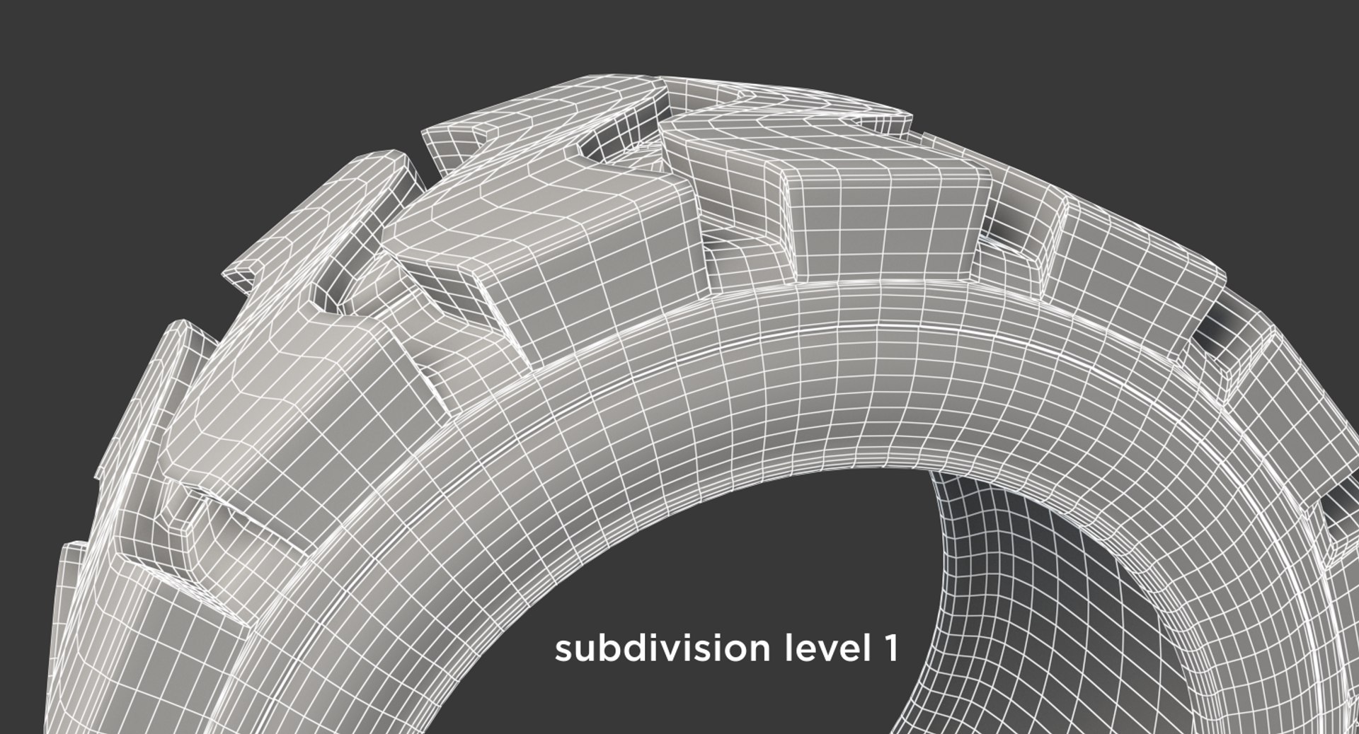3D Tractor Tire - TurboSquid 1414133