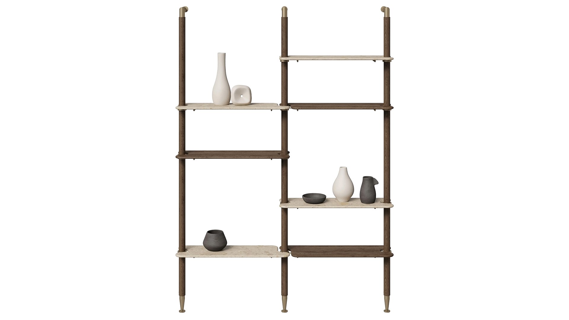 3D Model Baxter Lloyd Bookcase Wall Mount - TurboSquid 2290387