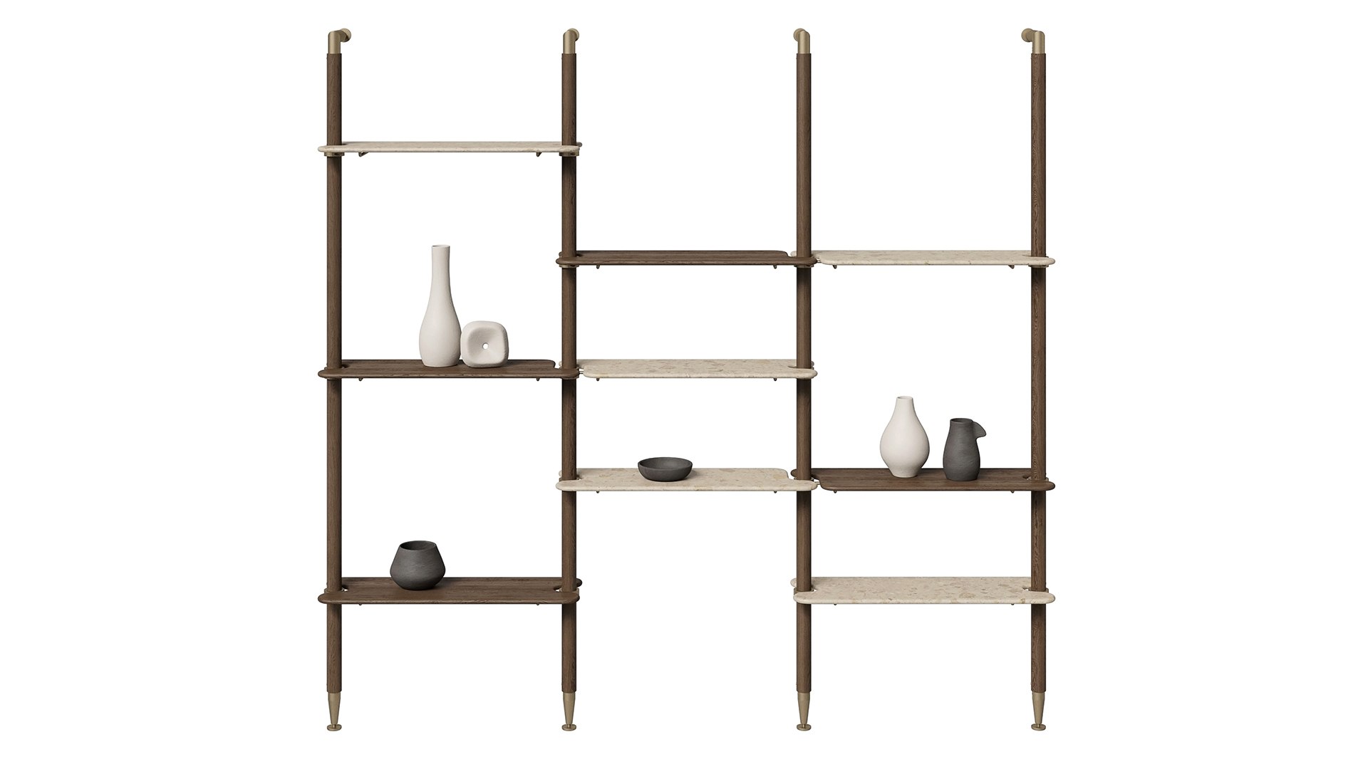 3D Model Baxter Lloyd Bookcase Wall Mount - TurboSquid 2290387