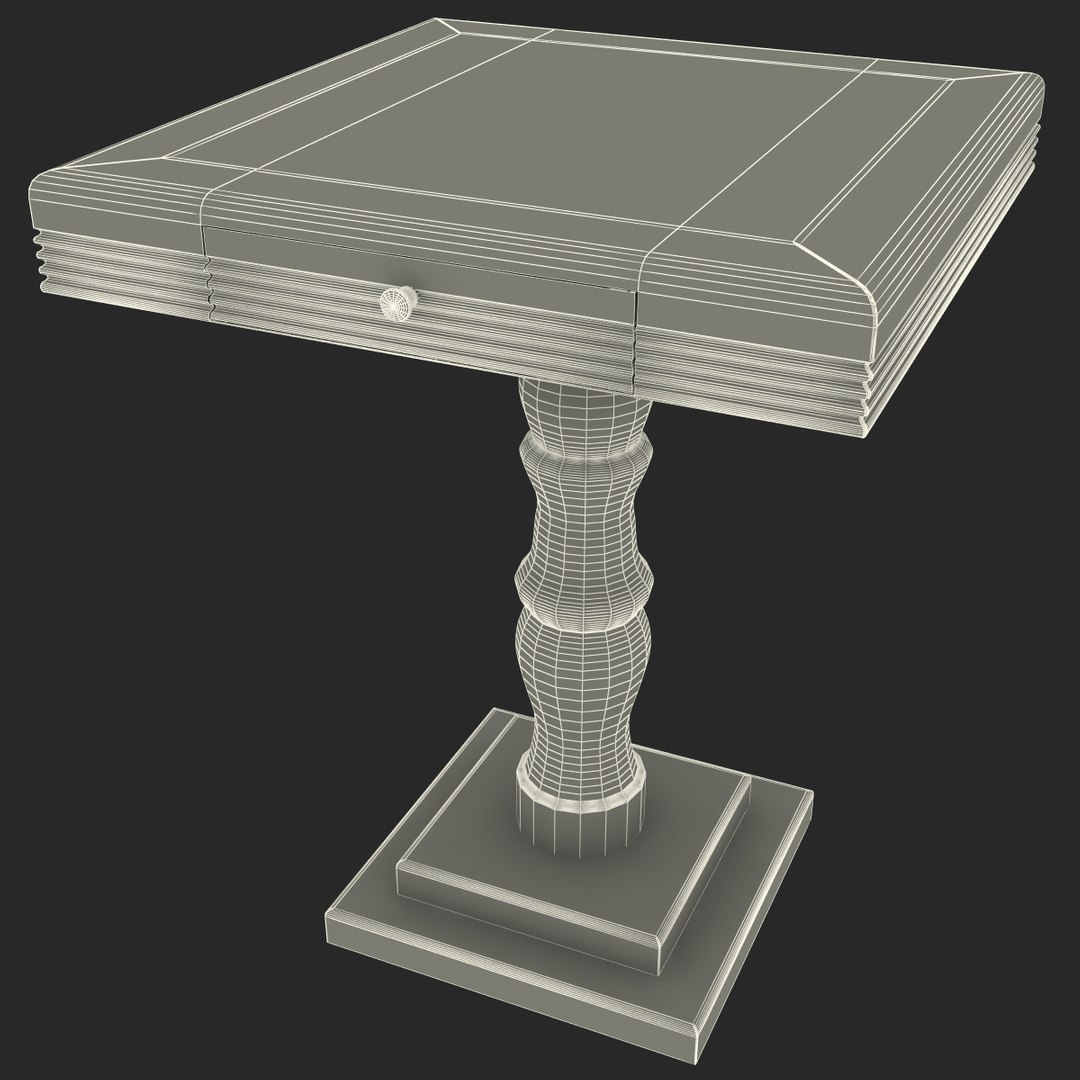 Cherry Chess Table 3d