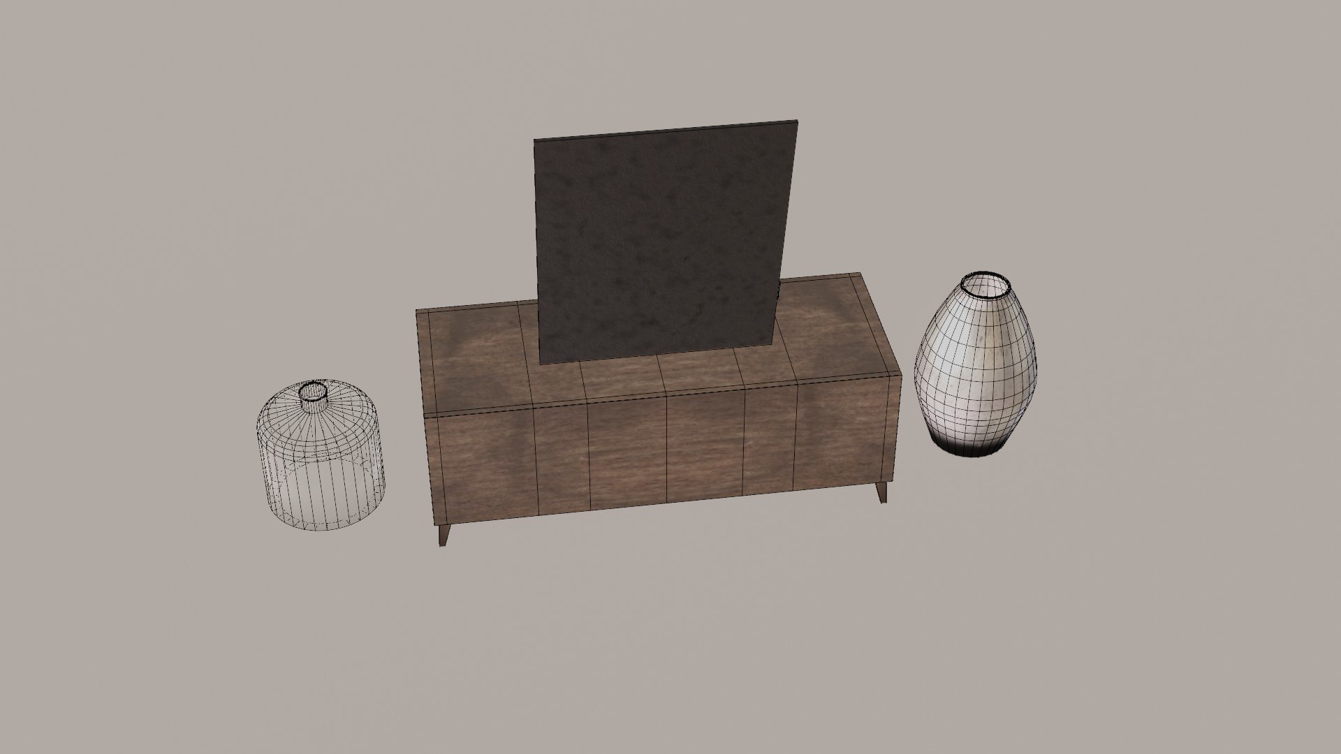 Low Poly Storage Cabinet Full Set 3D Model - TurboSquid 2167382