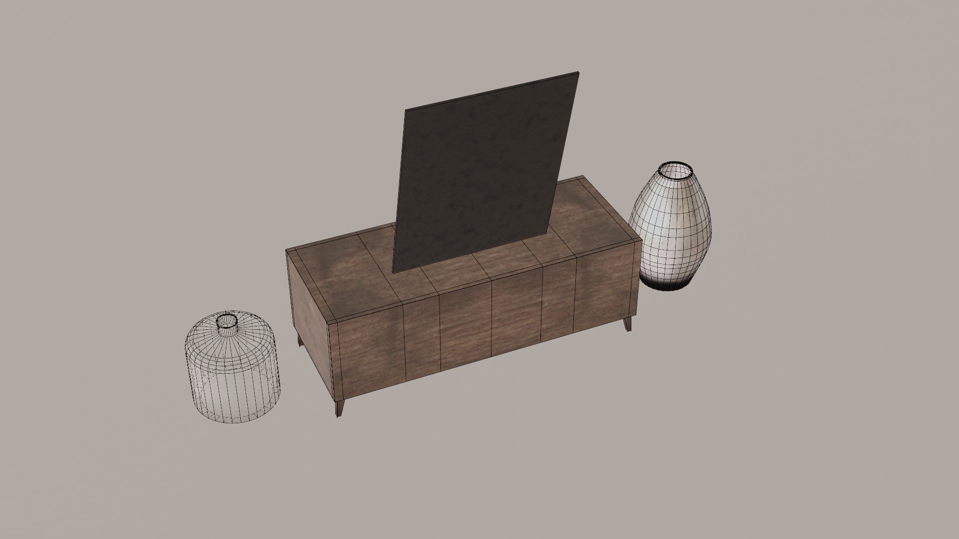 Low Poly Storage Cabinet Full Set 3D Model - TurboSquid 2167382