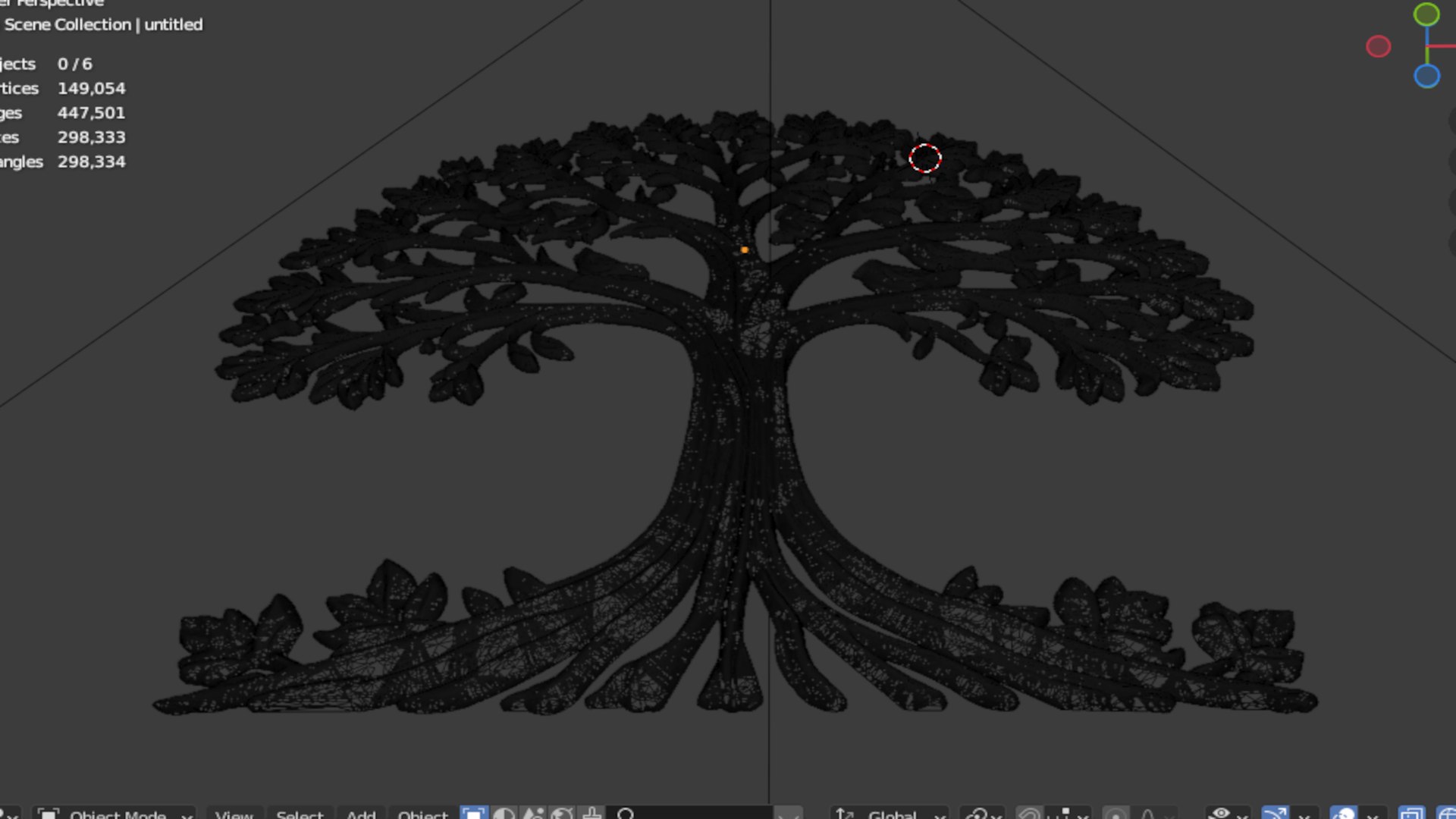 3D Decor Set Wall Panel Wall Tree Relief Mural CNC 47 - TurboSquid 2326371