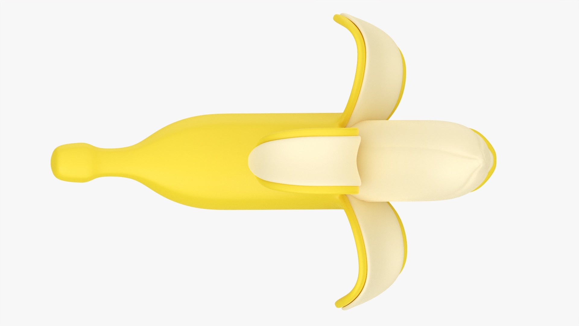 3D Model Stylized Banana - TurboSquid 1733369
