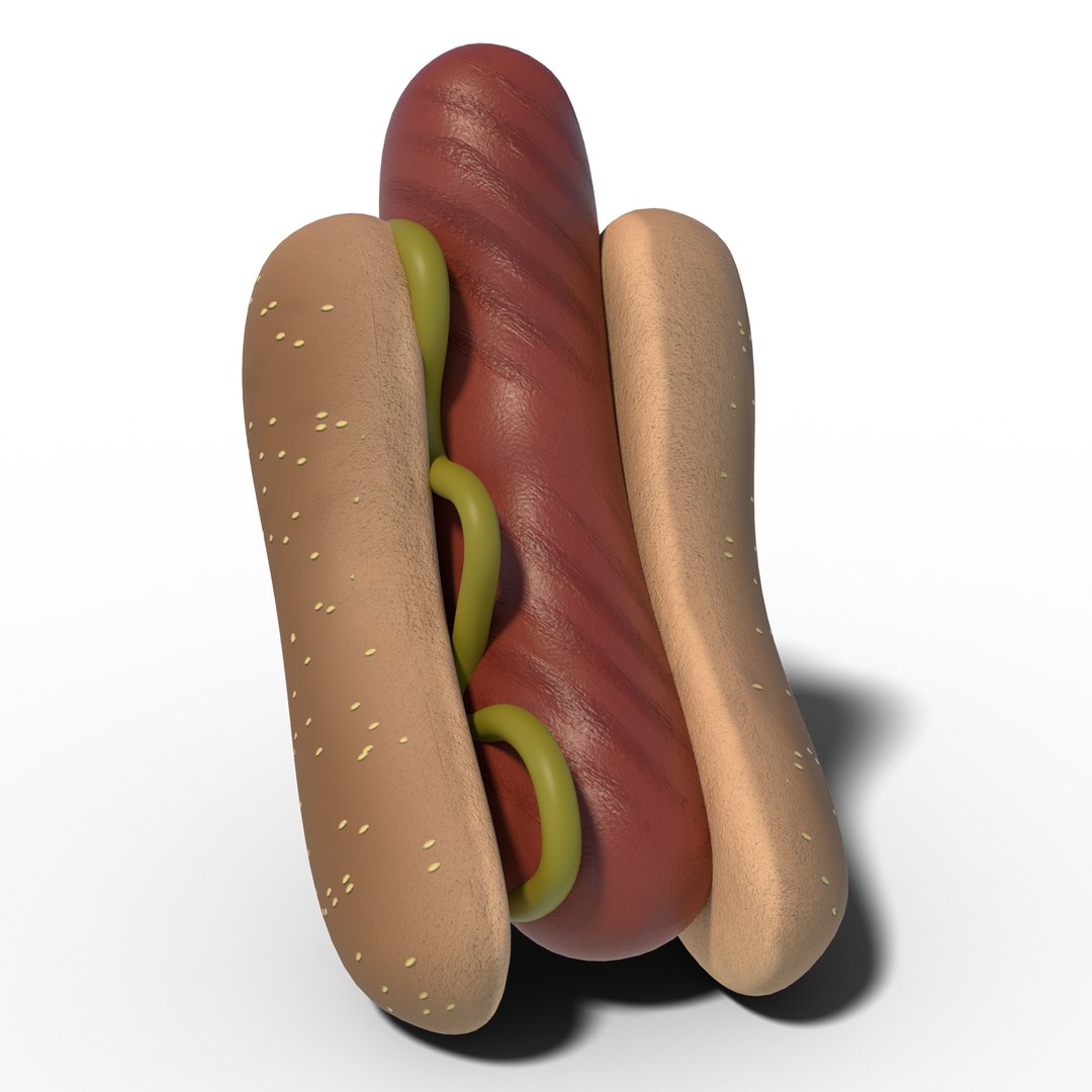 3D Hot Dog - TurboSquid 2078117