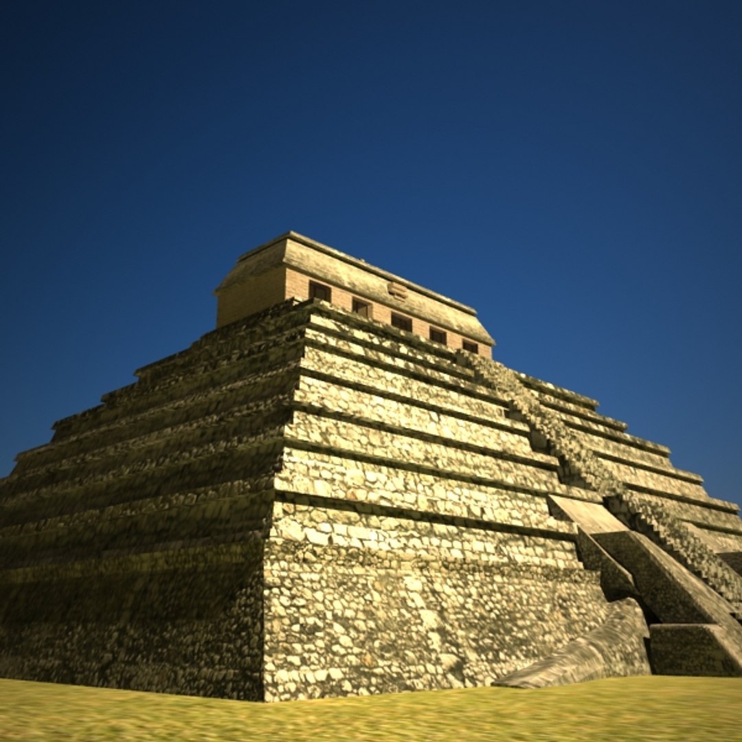 3d Palenque Mexico