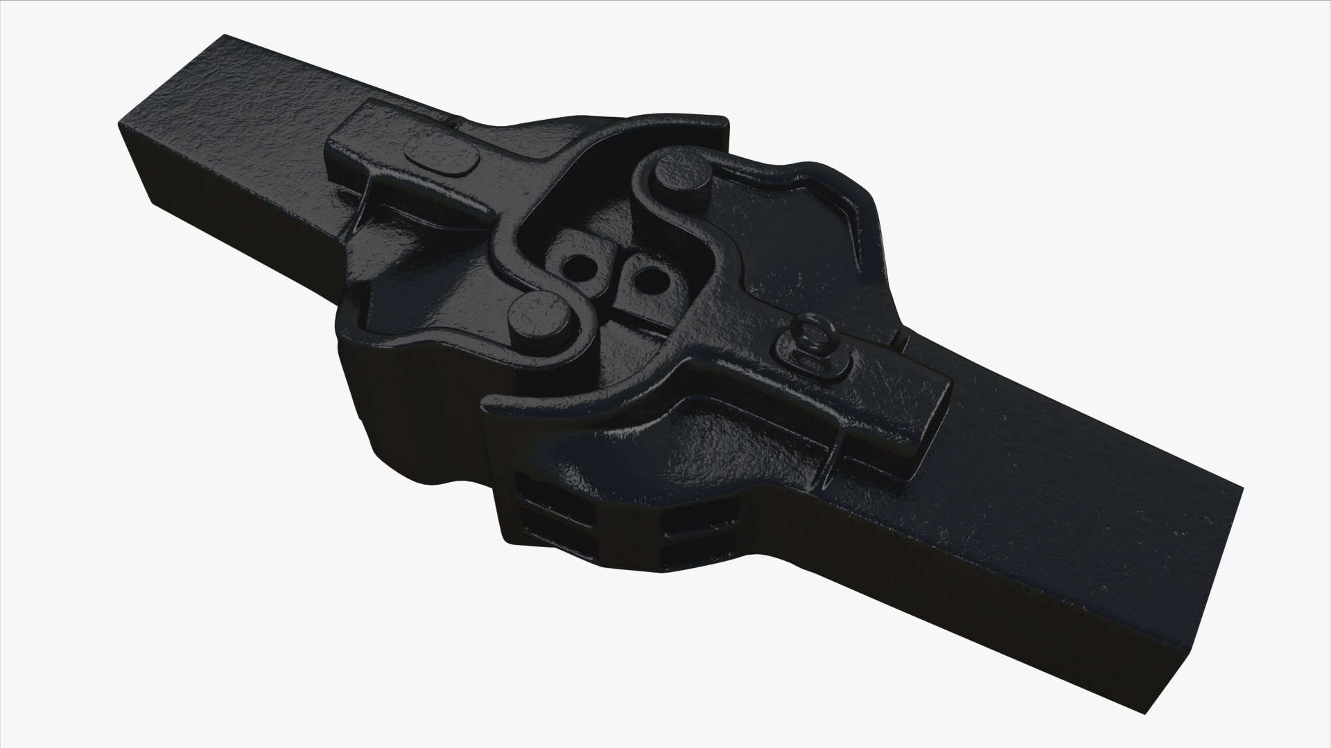 3d Train Connector Model