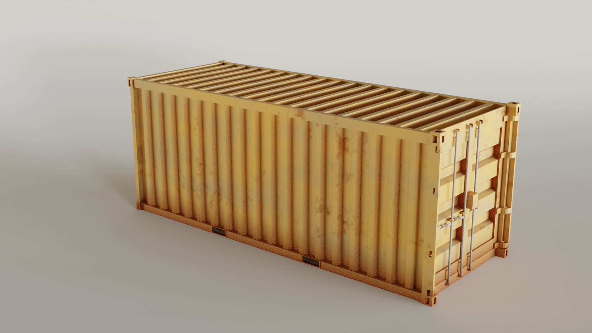 Shipping Container 3D Model - TurboSquid 1905442